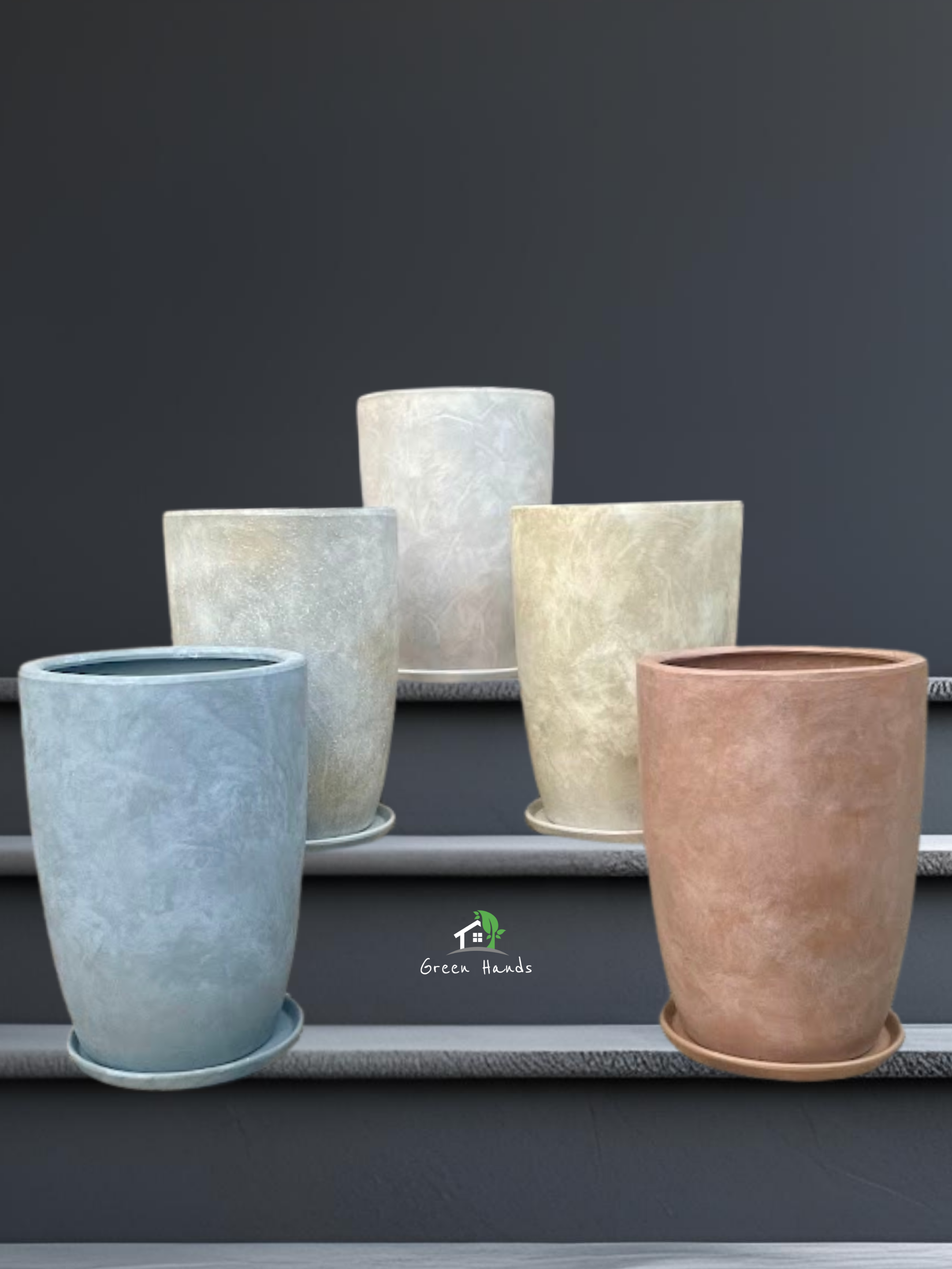 Premium Pots & Planters | Ceramic & Fiber Plant Pots Dubai | Green ...