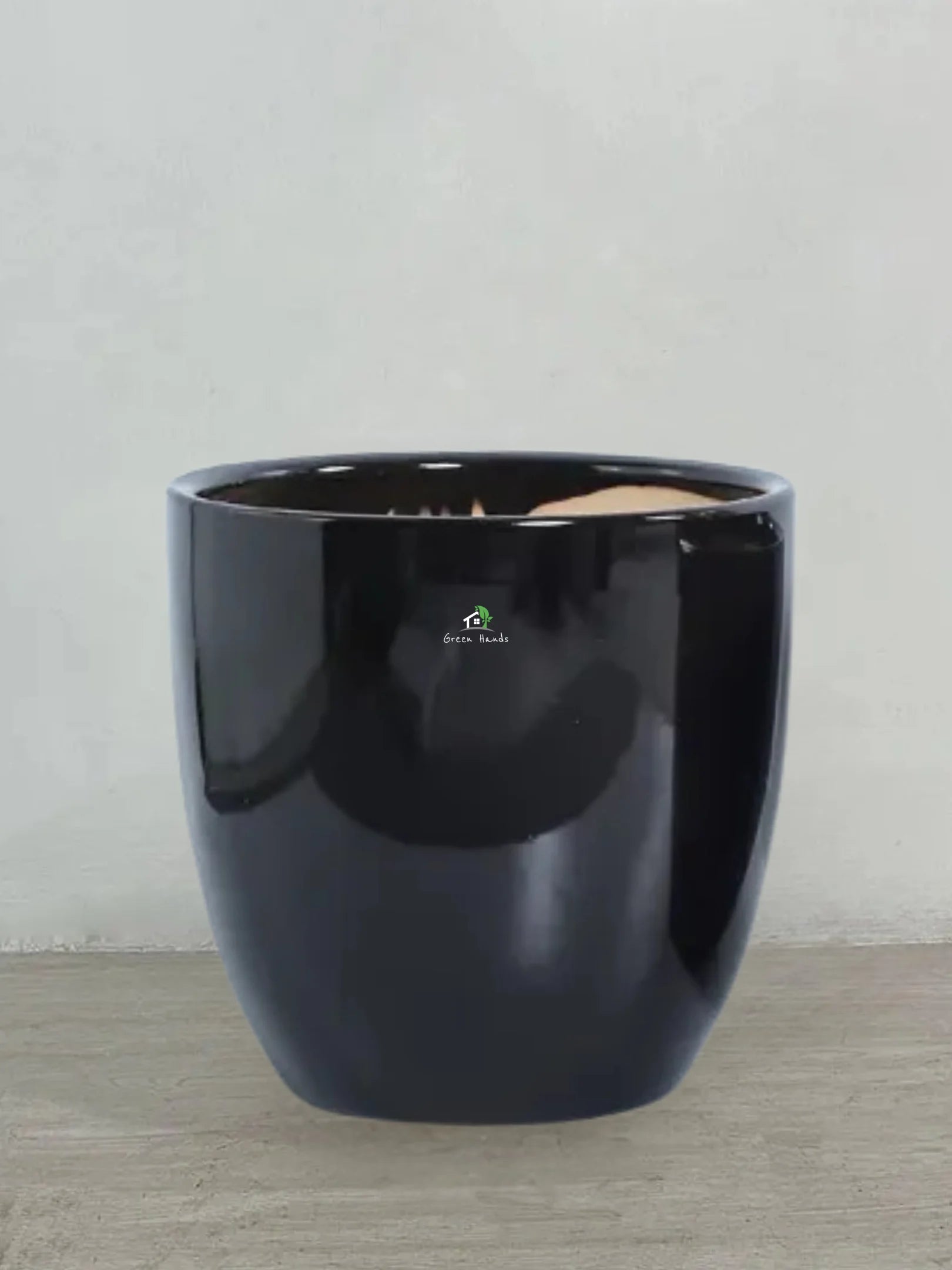 Black Glossy Ceramic Pots - Value Deal! – Green Hands